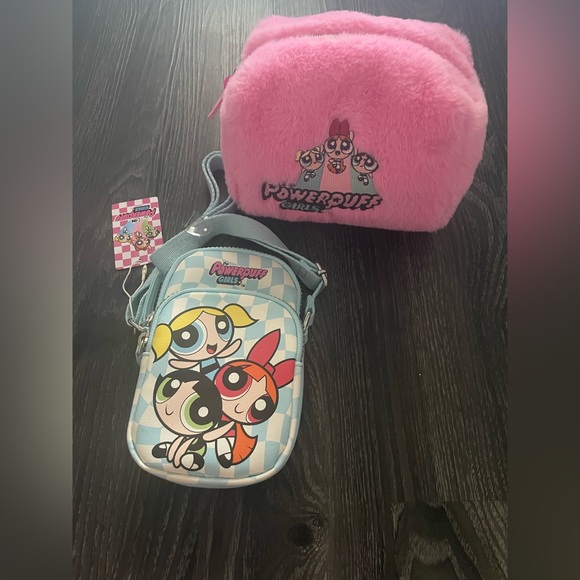 Cartoon Network | Bags | Nwt Powerpuff Girls Makeup Bag And Ohone ...